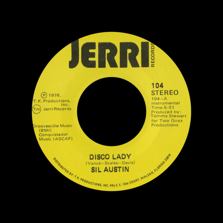 Sil Austin – Disco Lady / Disco Music (Vinyl) – The Mixtape Club