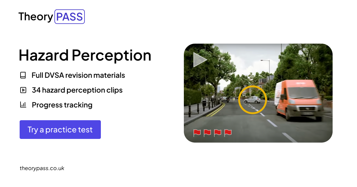 Hazard Perception Test - Practice all 36 video clips