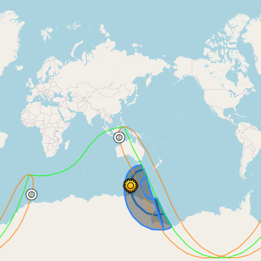 Solar Eclipse of March 7 1932 from Anna Regina, Guyana | TheSkyLive.com