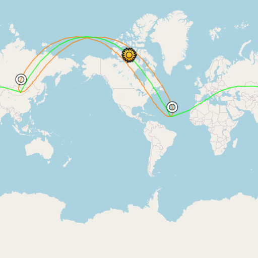Solar Eclipse of April 21 2069 from Hagåtña, Guam | TheSkyLive