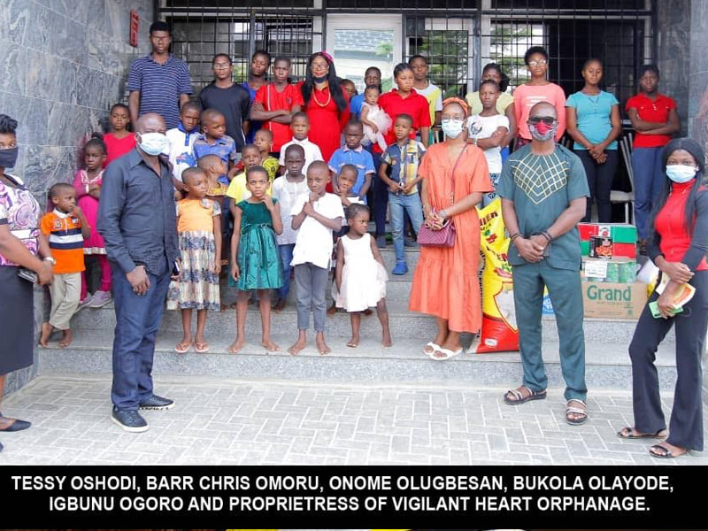 Omoru Marks Birthday with Orphans | THISDAYLIVE