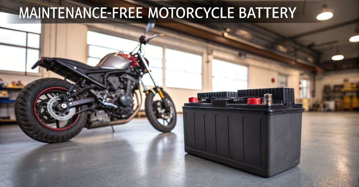 Maintenance Free Motorcycle Battery: What You Need To Know