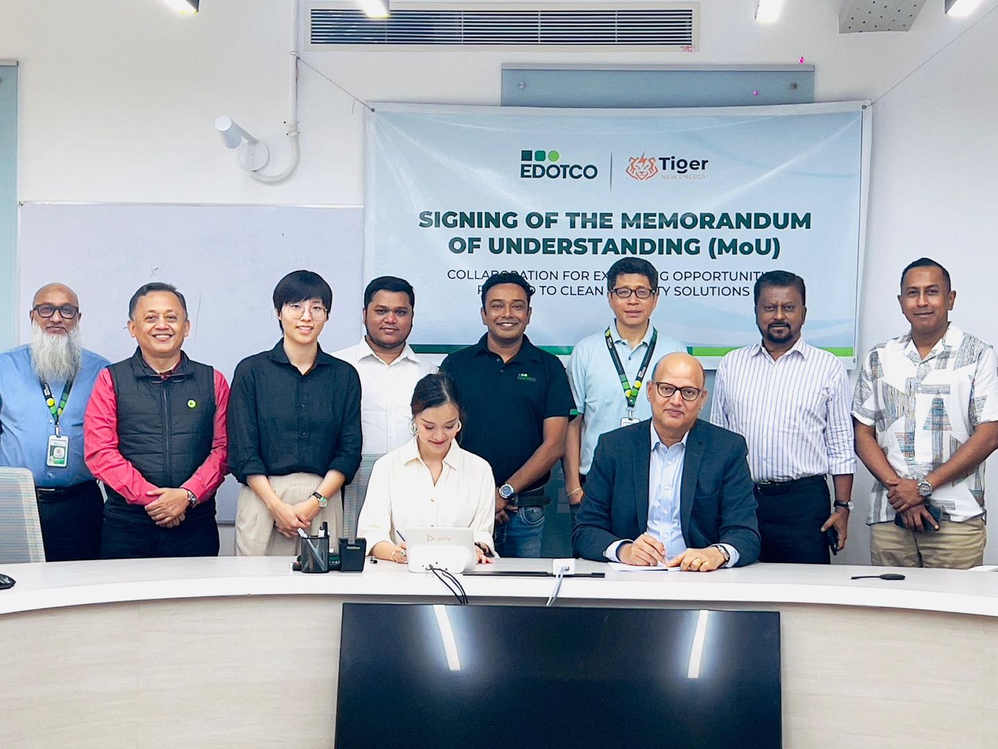 Tiger partners with EDOTCO for greener connectivity in Bangladesh