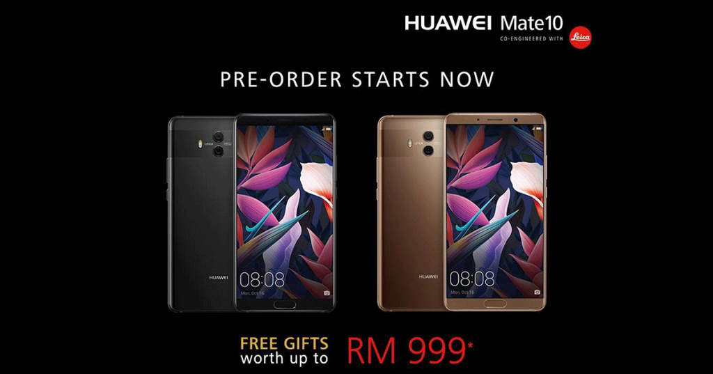 Huawei Mate 10本地售价公布，预购礼品价值RM999! | 小人物科技志