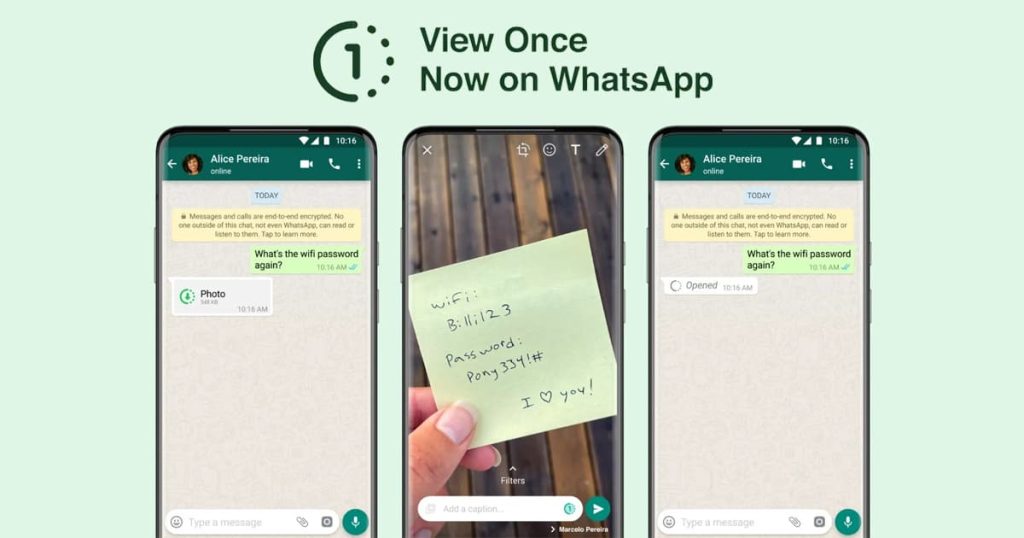 WhatsApp View Once 功能，视频及照片一旦查看后就会自动消失 | 小人物科技志