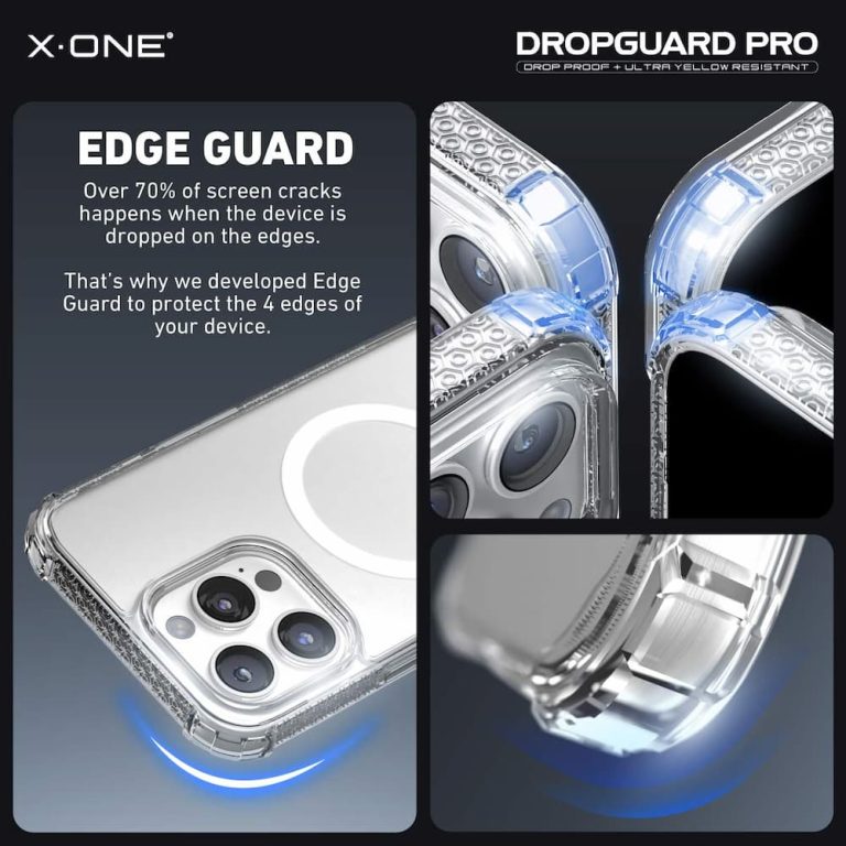 X One DropGuard Pro 系列抗黄手机壳，iPhone 16 系列绝佳防护 | 小人物科技志