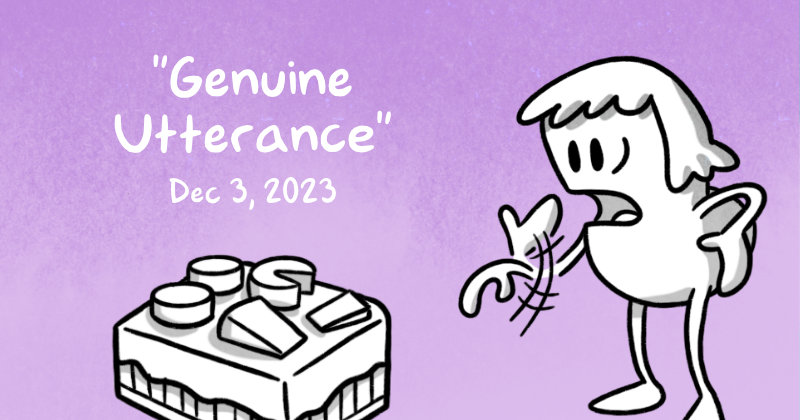 Genuine Utterance