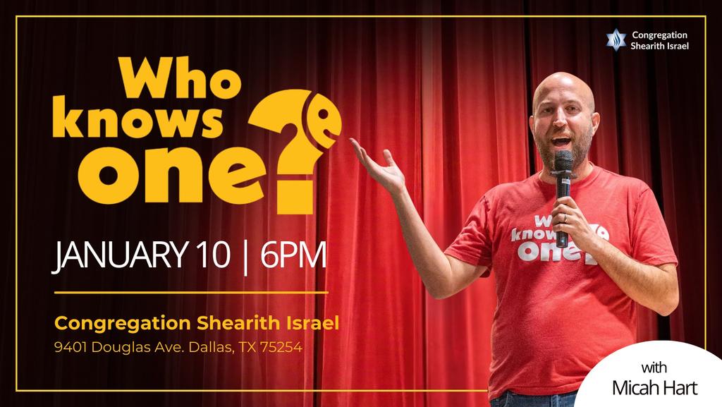 Who Knows One? with Micah Hart
