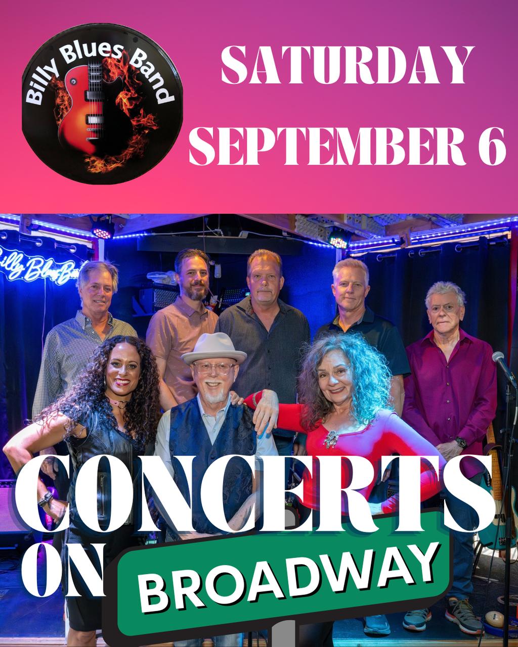Concerts on Broadway - Billy Blues Band