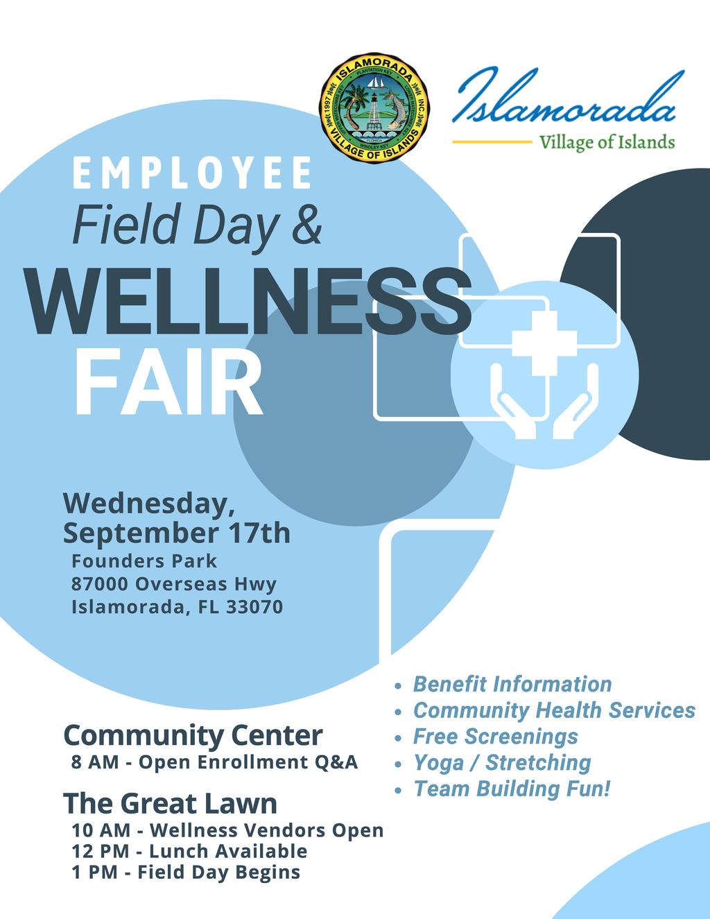 Employee Field Day & Wellness Fair