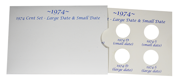 Custom Made Coin Folders and Die Cut Inserts for Coins