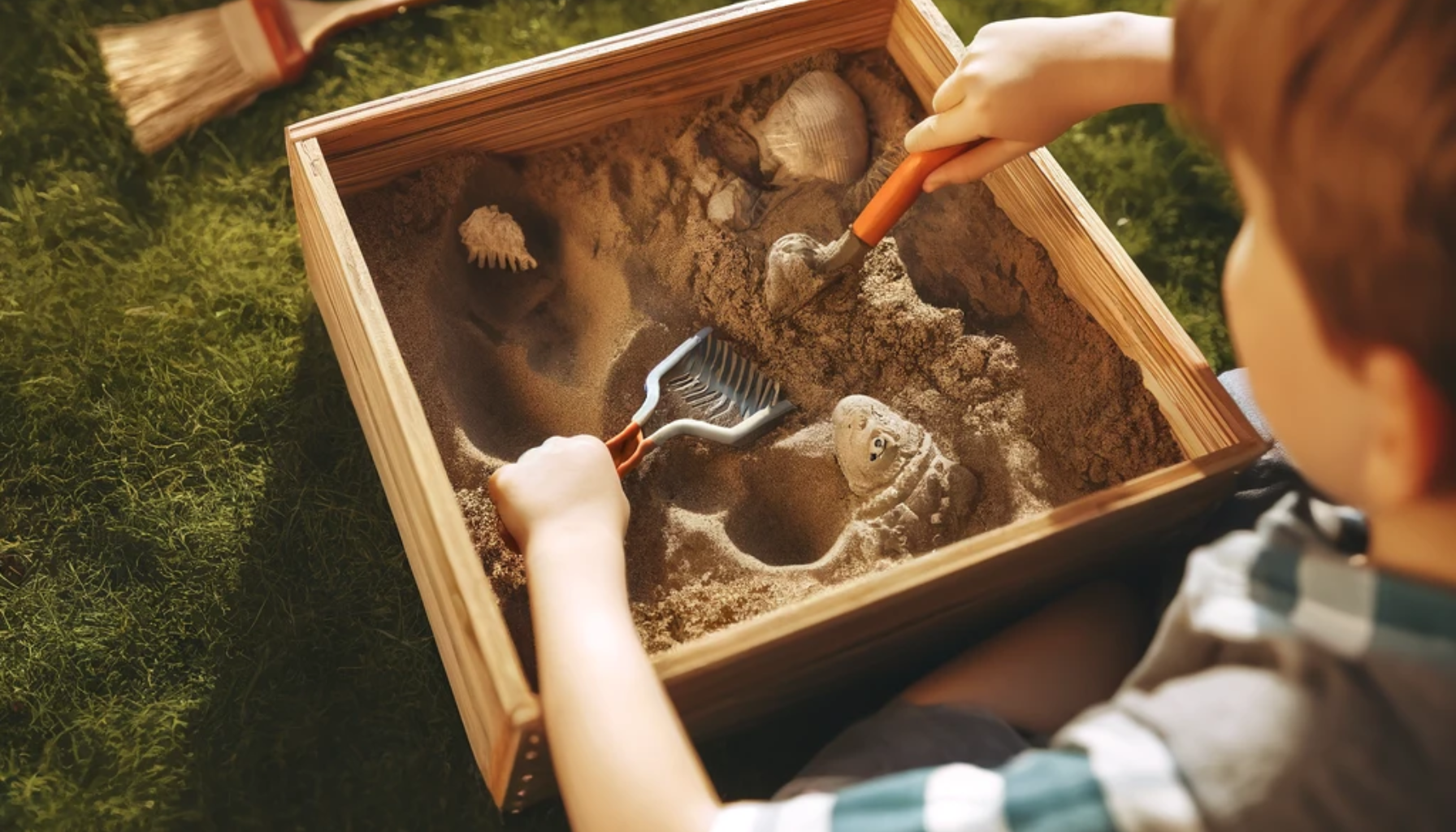 Dino Dig: Sandbox Fossil Hunt