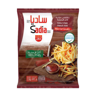 Sadia Extra Crispy French Fries Thin Cut - 2.5Kg price in Saudi Arabia ...