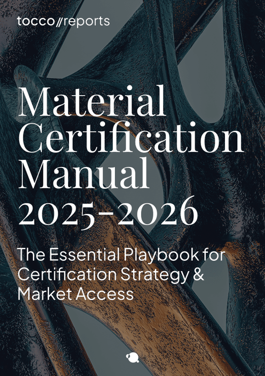 Download Tocco Report: Material Certification Manual 2025-2026 | Tocco ...