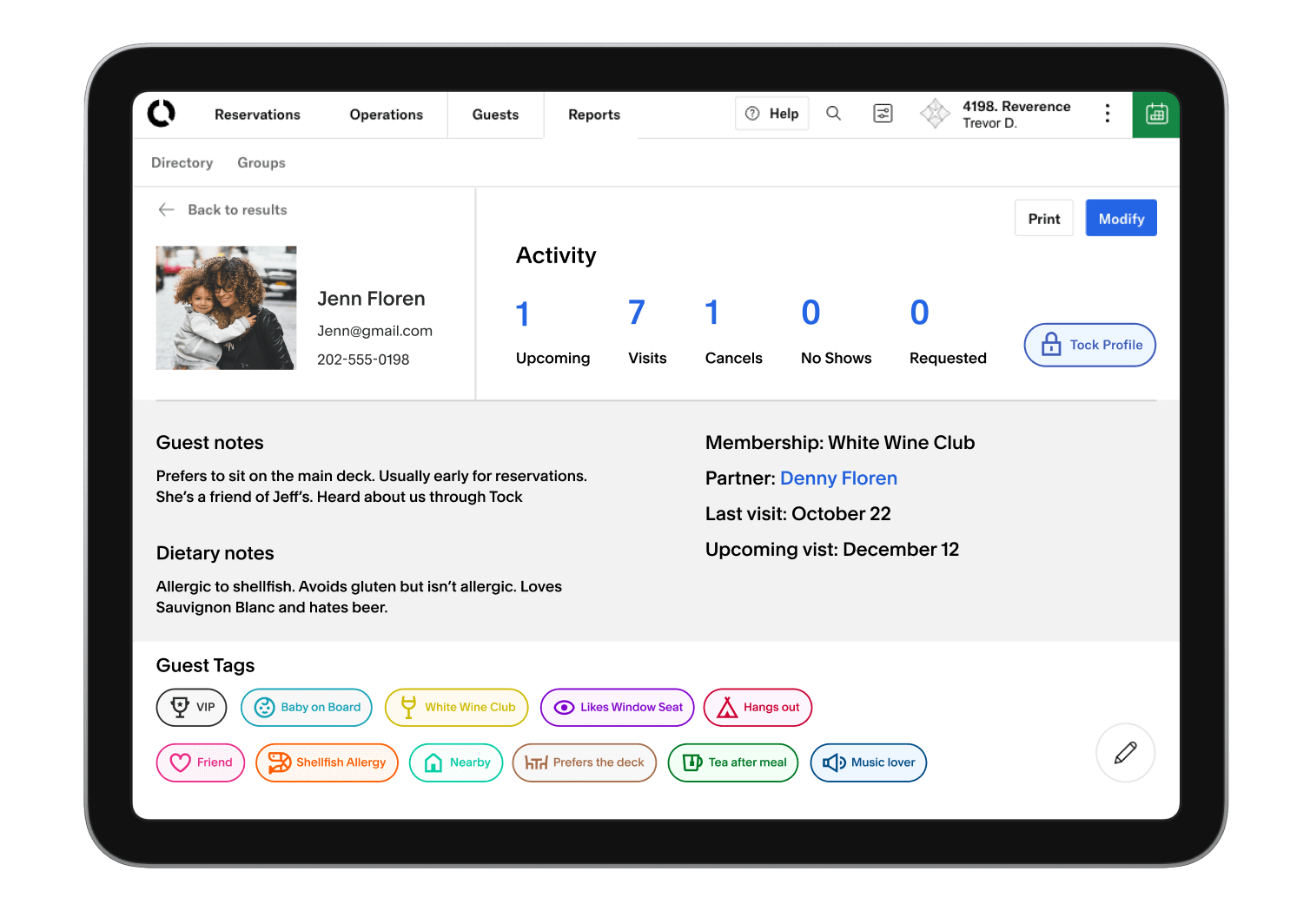 Restaurant Reservation Management Software | Tock