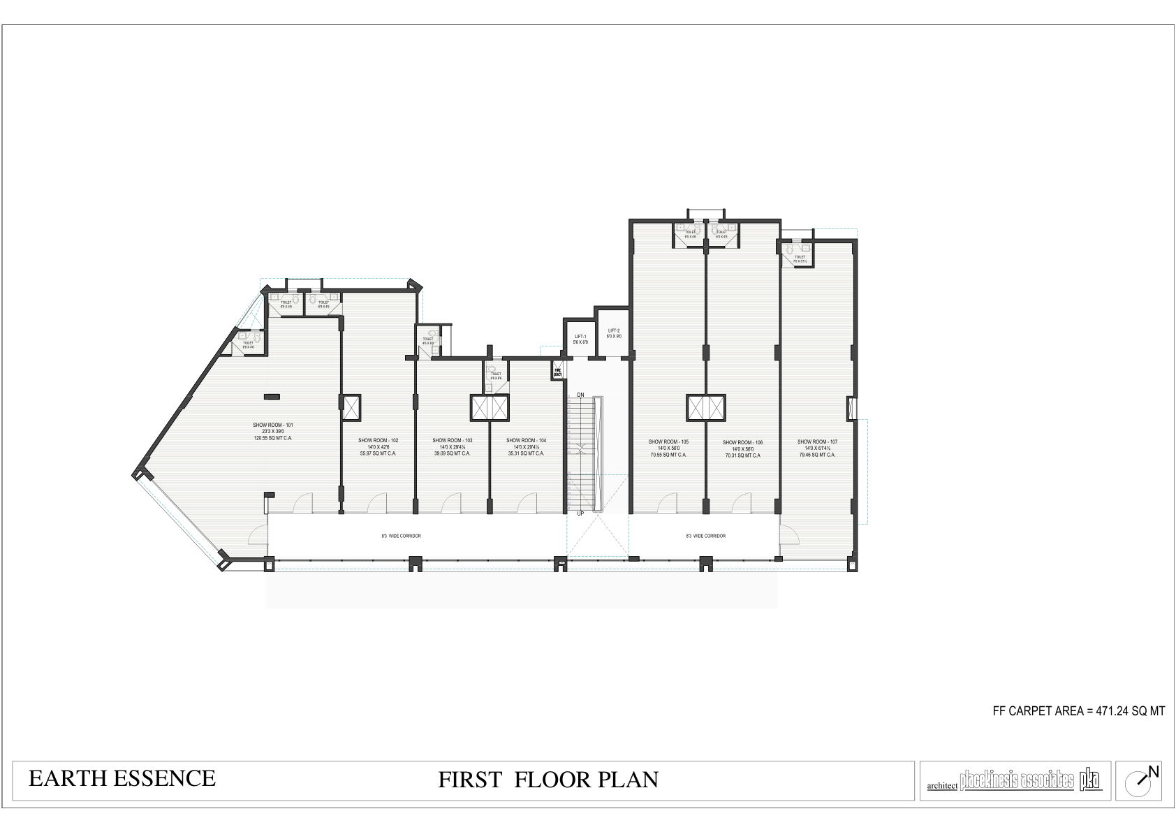 EARTH ESSENCE by ROCOCO BUILDCON LLP at 100FT THALTEJ HEBATPUR ROAD NR ...