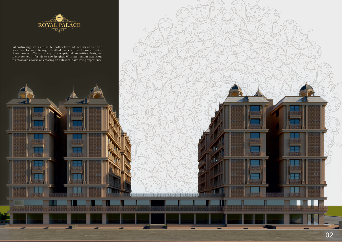Royal Palace by Kishan Corporation at Sub Plot No 3, FP No. 58/2/1, Sr ...