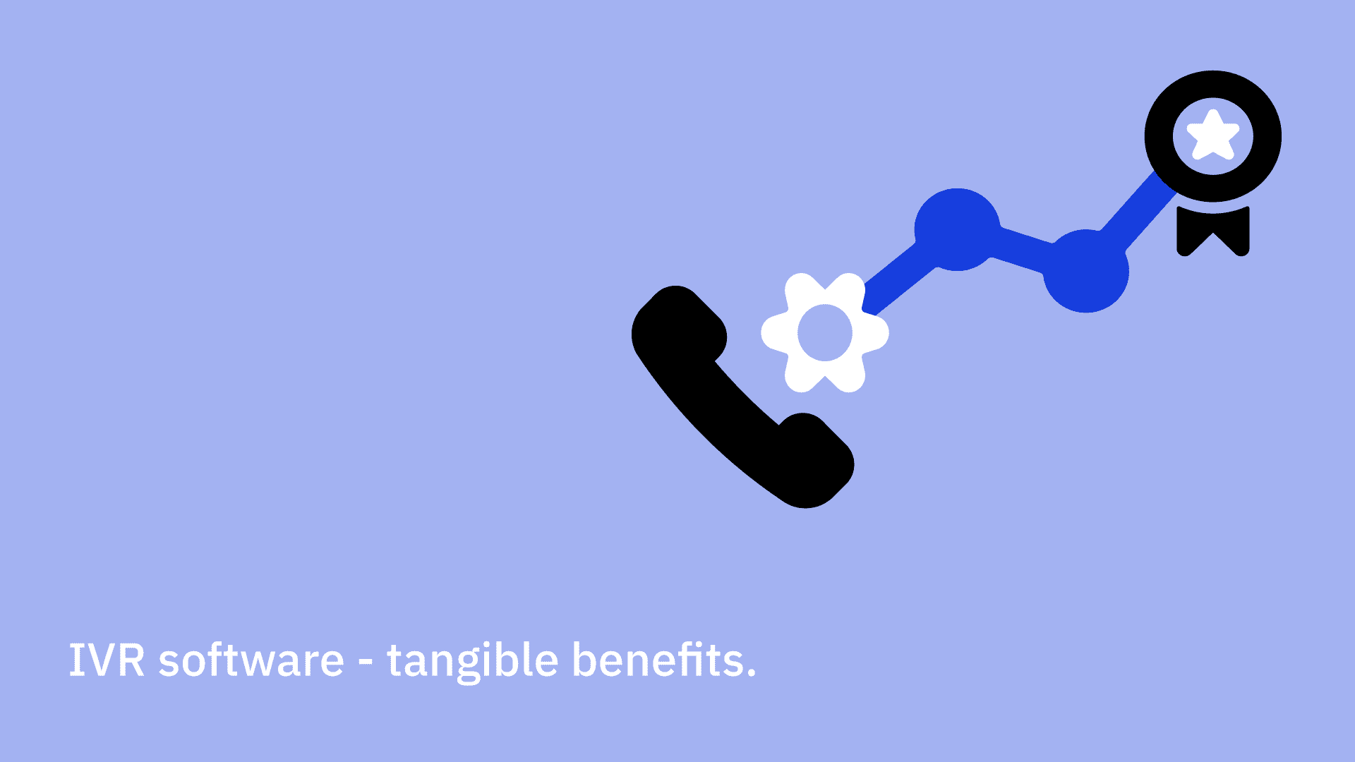 IVR software - tangible benefits
