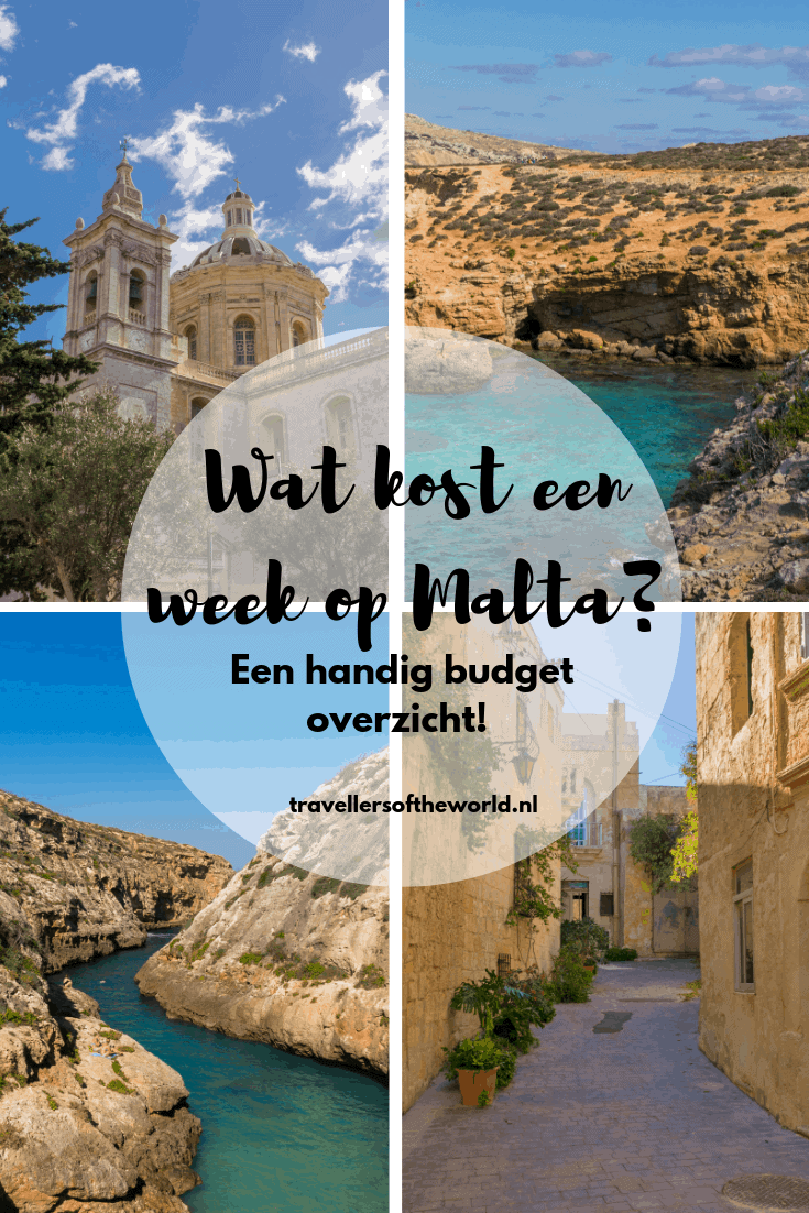 Budget Malta: dit kost een week op het zonnige Malta