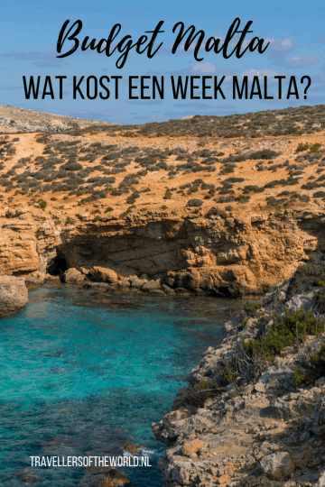 Budget Malta: dit kost een week op het zonnige Malta