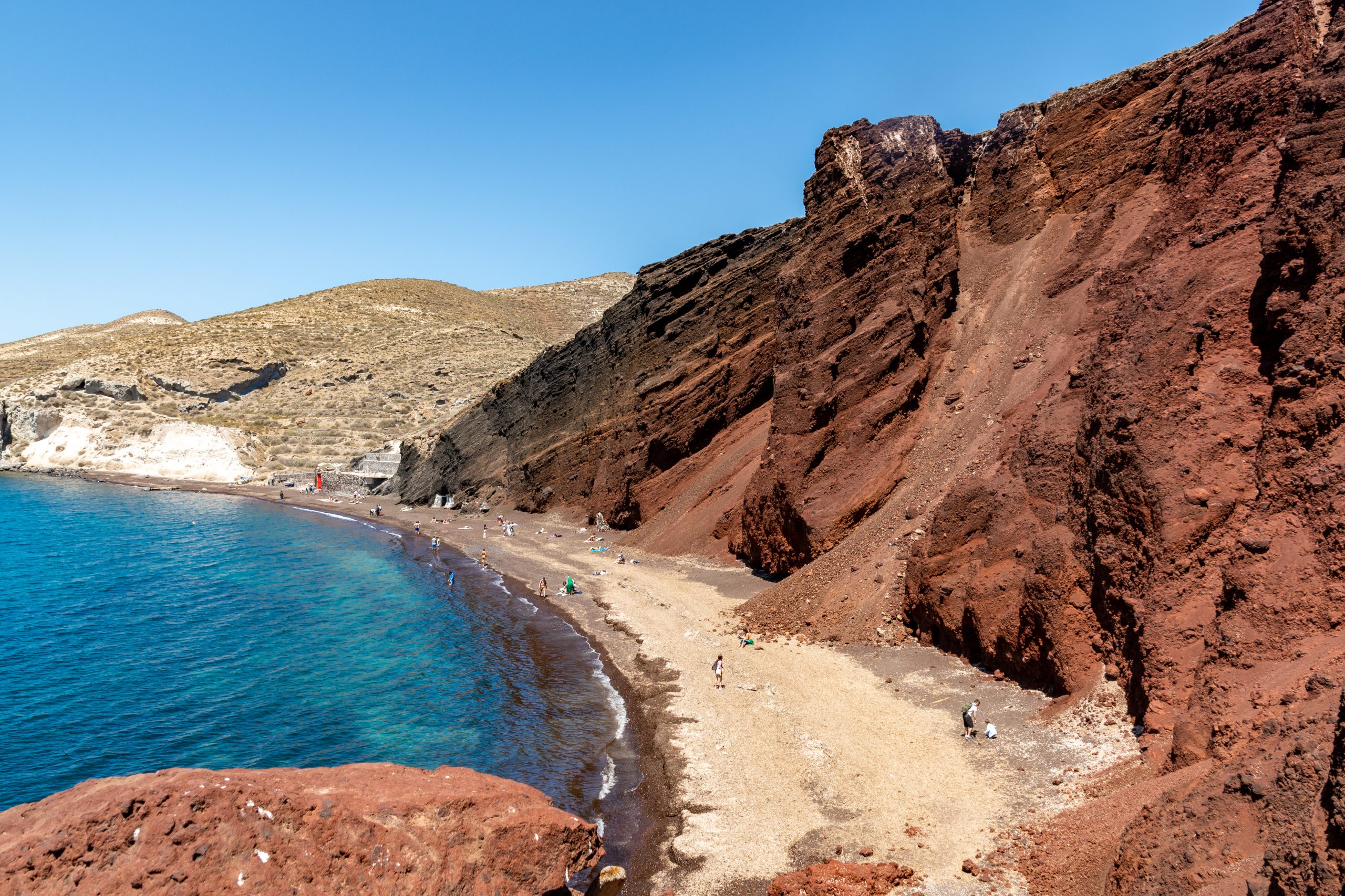 De 6 mooiste stranden van Santorini - Travellers of the world