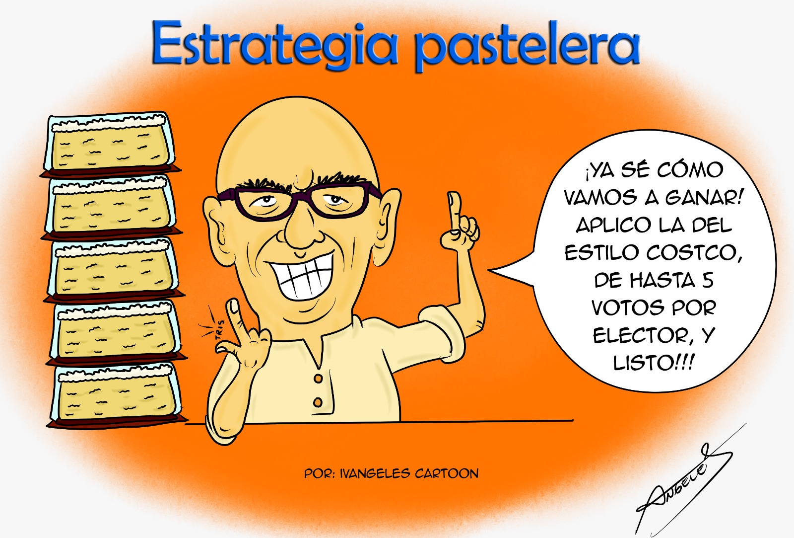 Cartón de hoy: estrategia pastelera