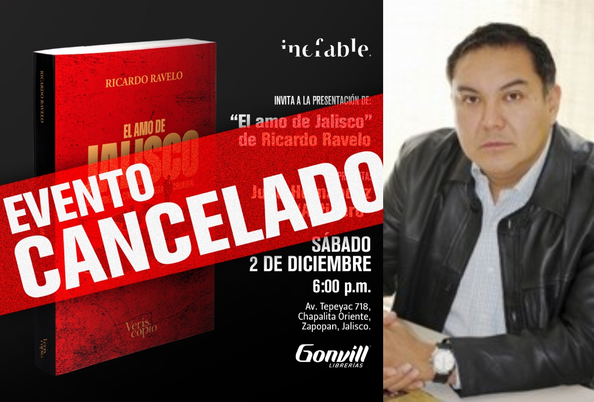 FIL Guadalajara: cancela presentación de El Amo de Jalisco de Ricardo ...