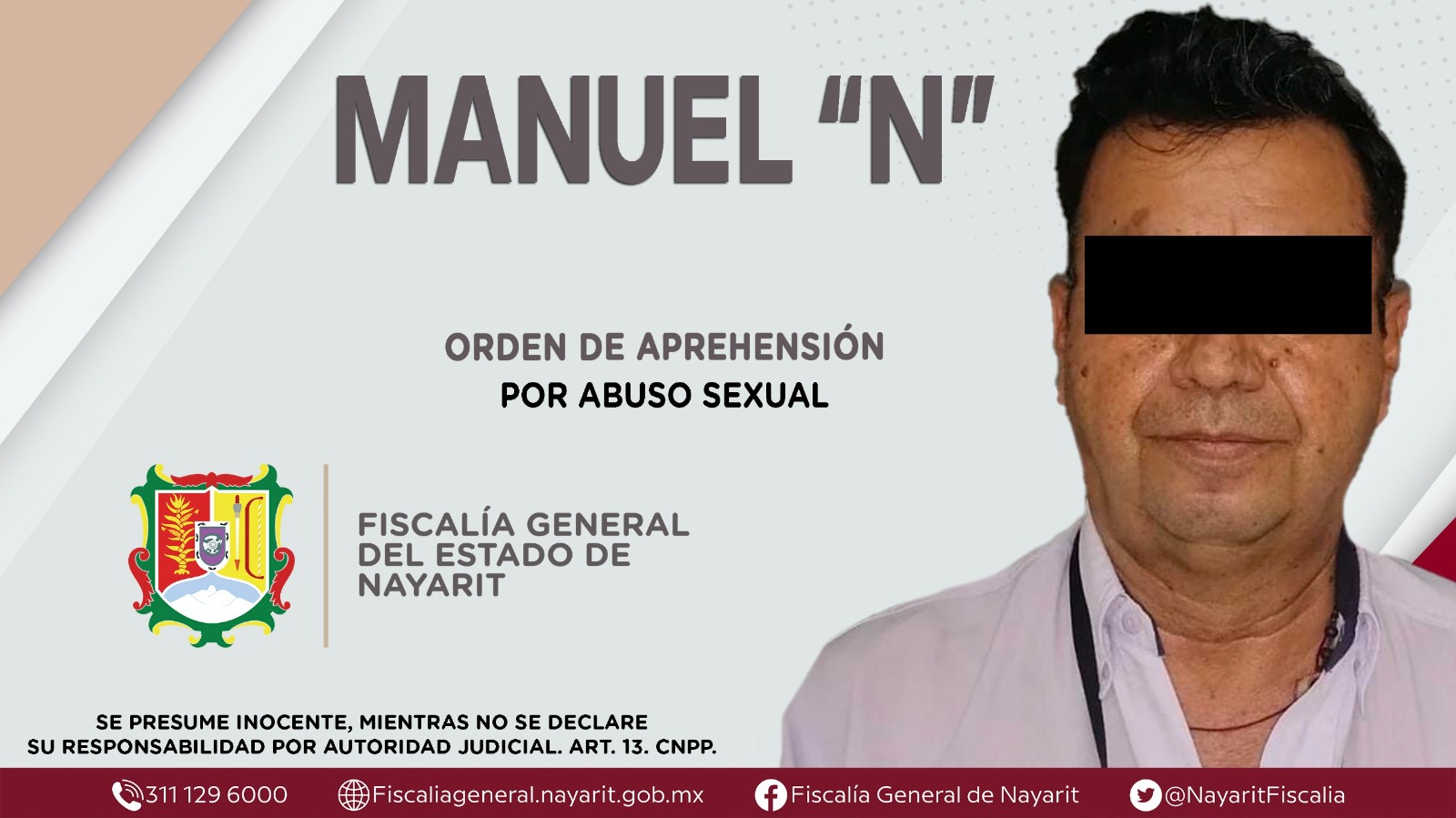 Detienen En Mezcales A Presunto Abusador Sexual