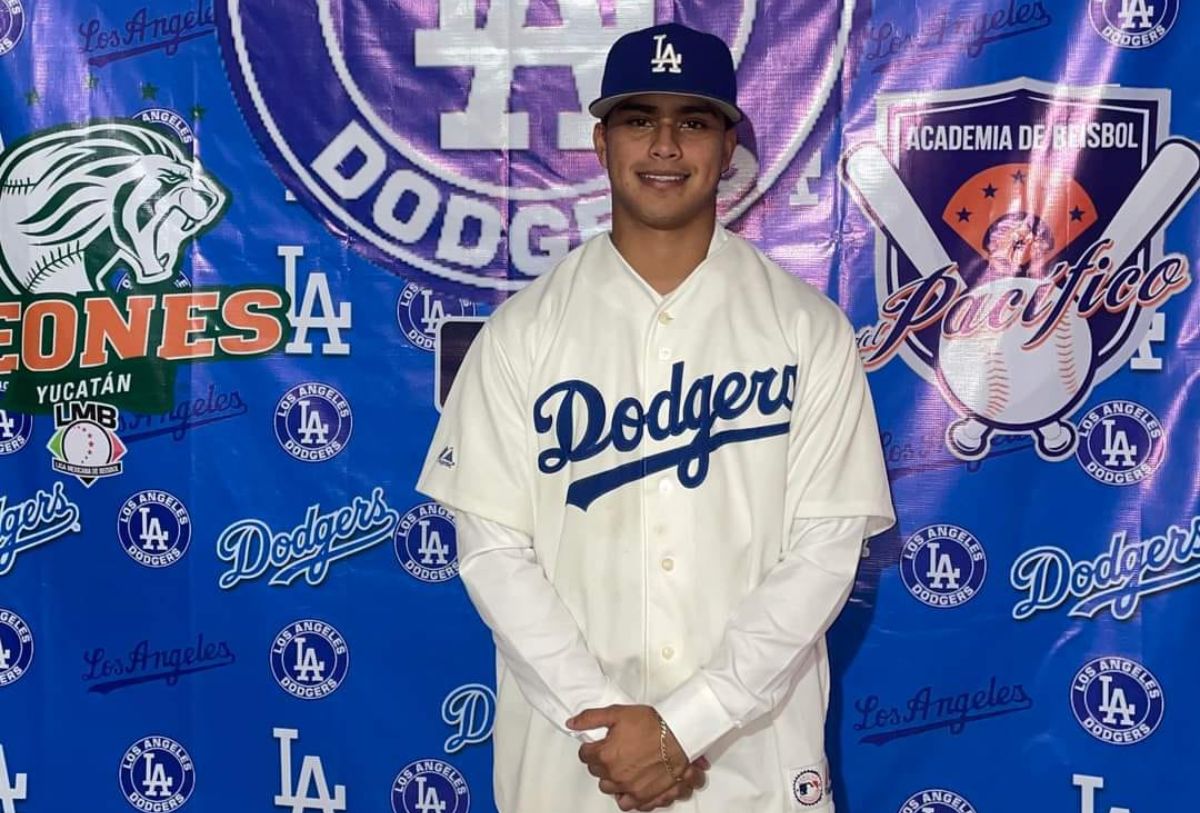 Ángel Ramírez, otro nayarita firmó con los Dodgers de Los Ángeles