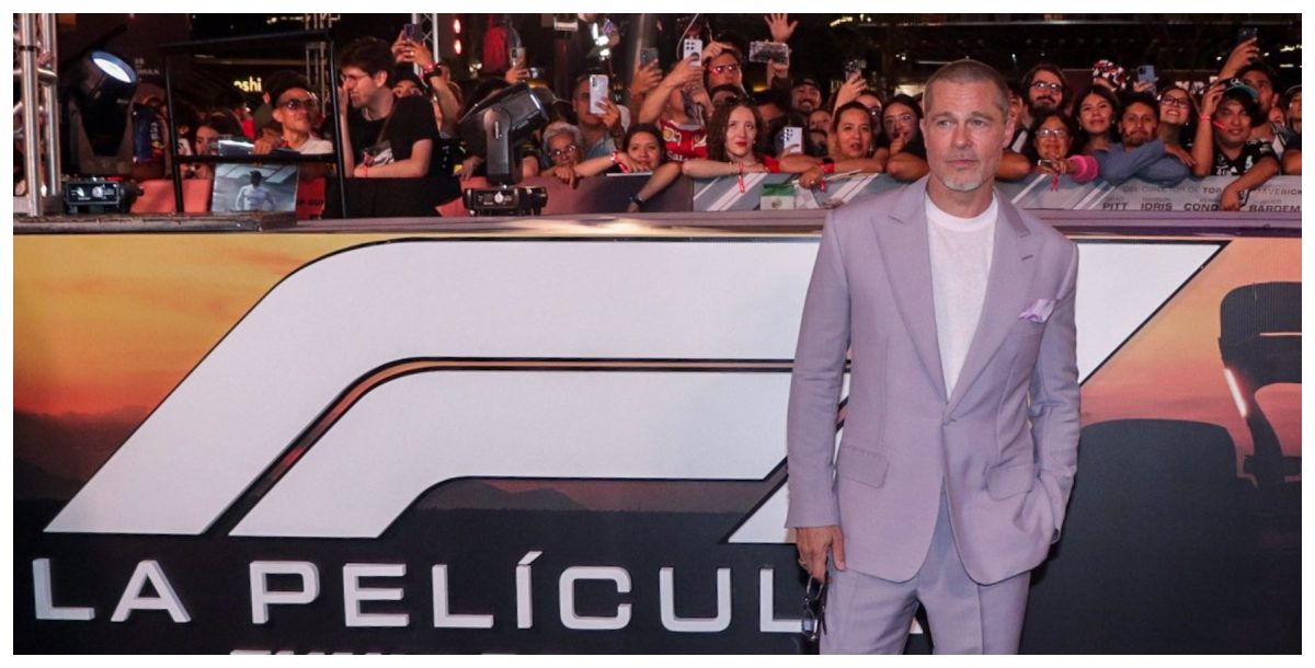 Brad Pitt en México: presenta F1 y enloquece a fans