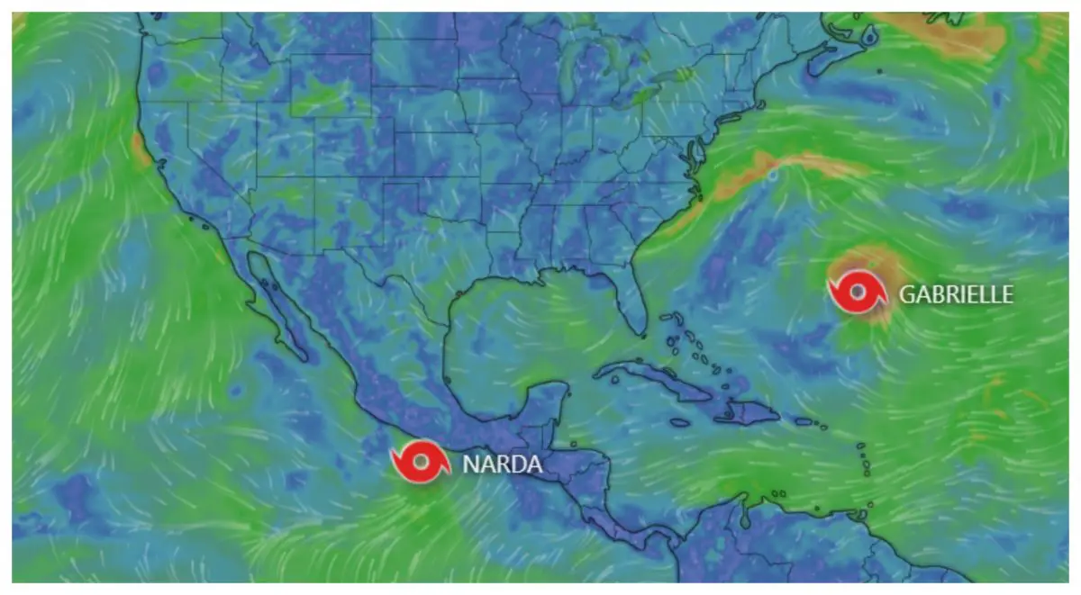 Gabrielle se fortalece a huracán categoría 1 en el Atlántico