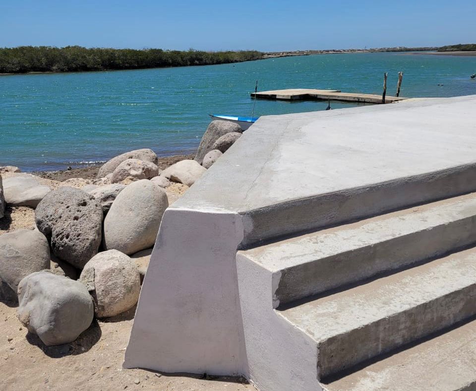 El muelle de Puerto Chale costó casi 2 mdp y ya presenta grietas