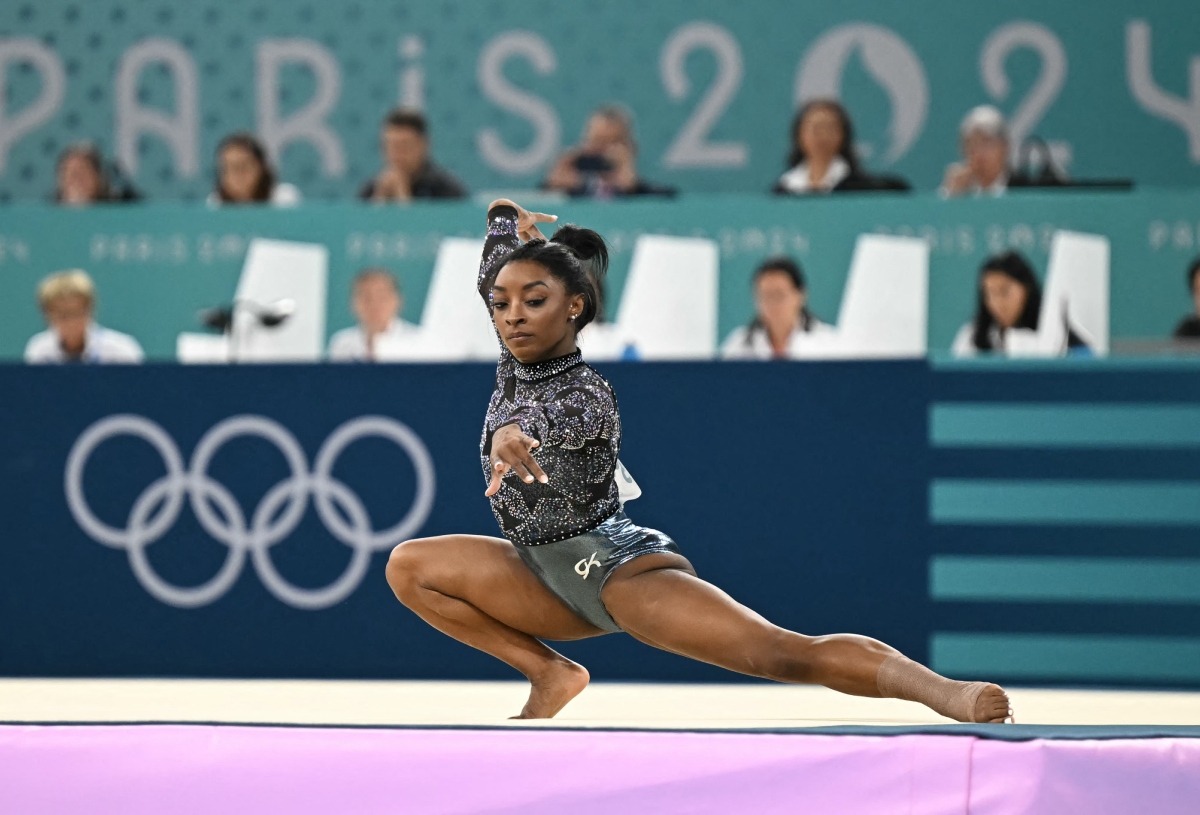 Simone Biles brilla en su debut en los Juegos Olímpicos París-2024