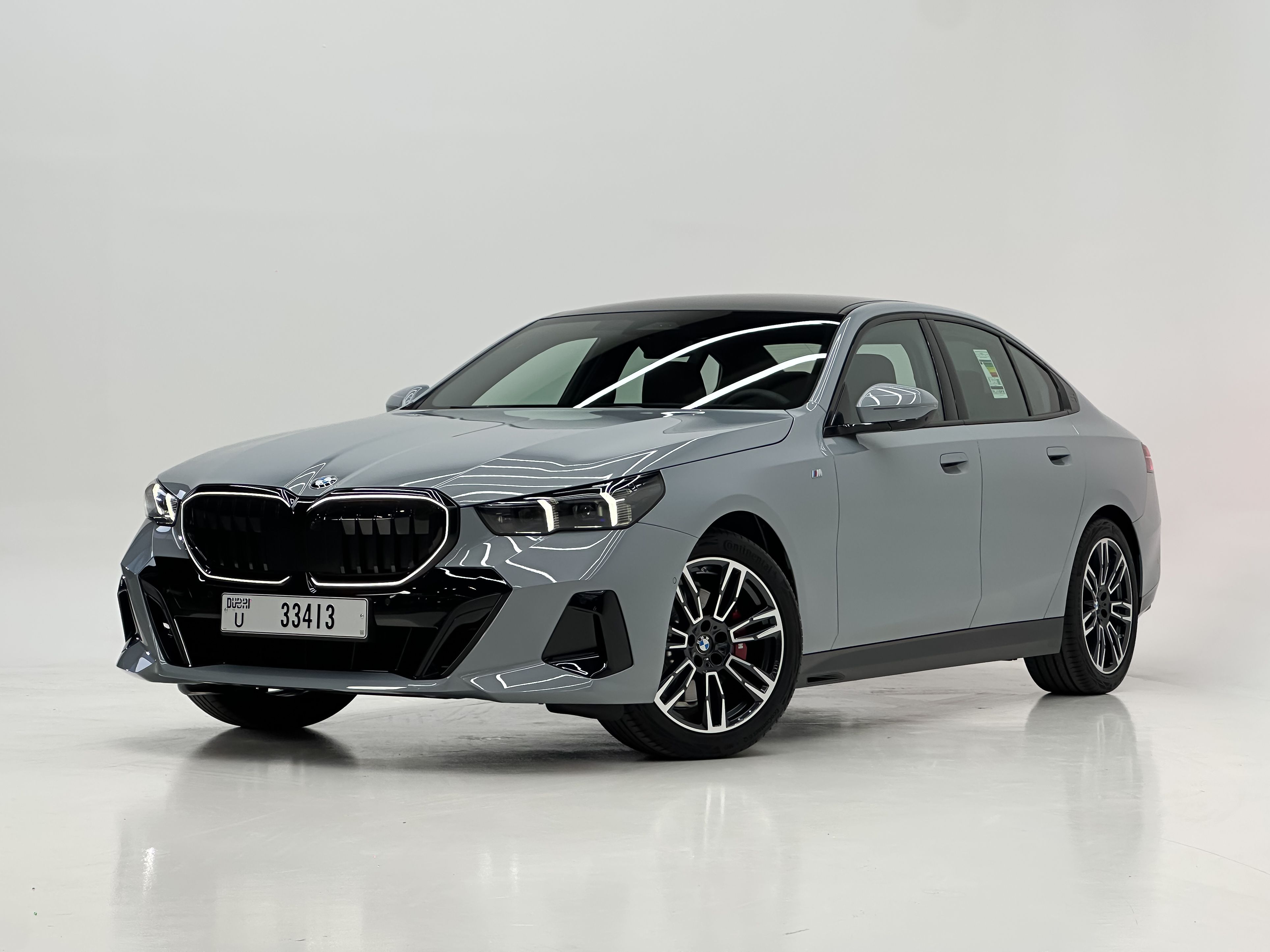 Rent a BMW 520i M sport pro Gray in Dubai - with or without driver ...