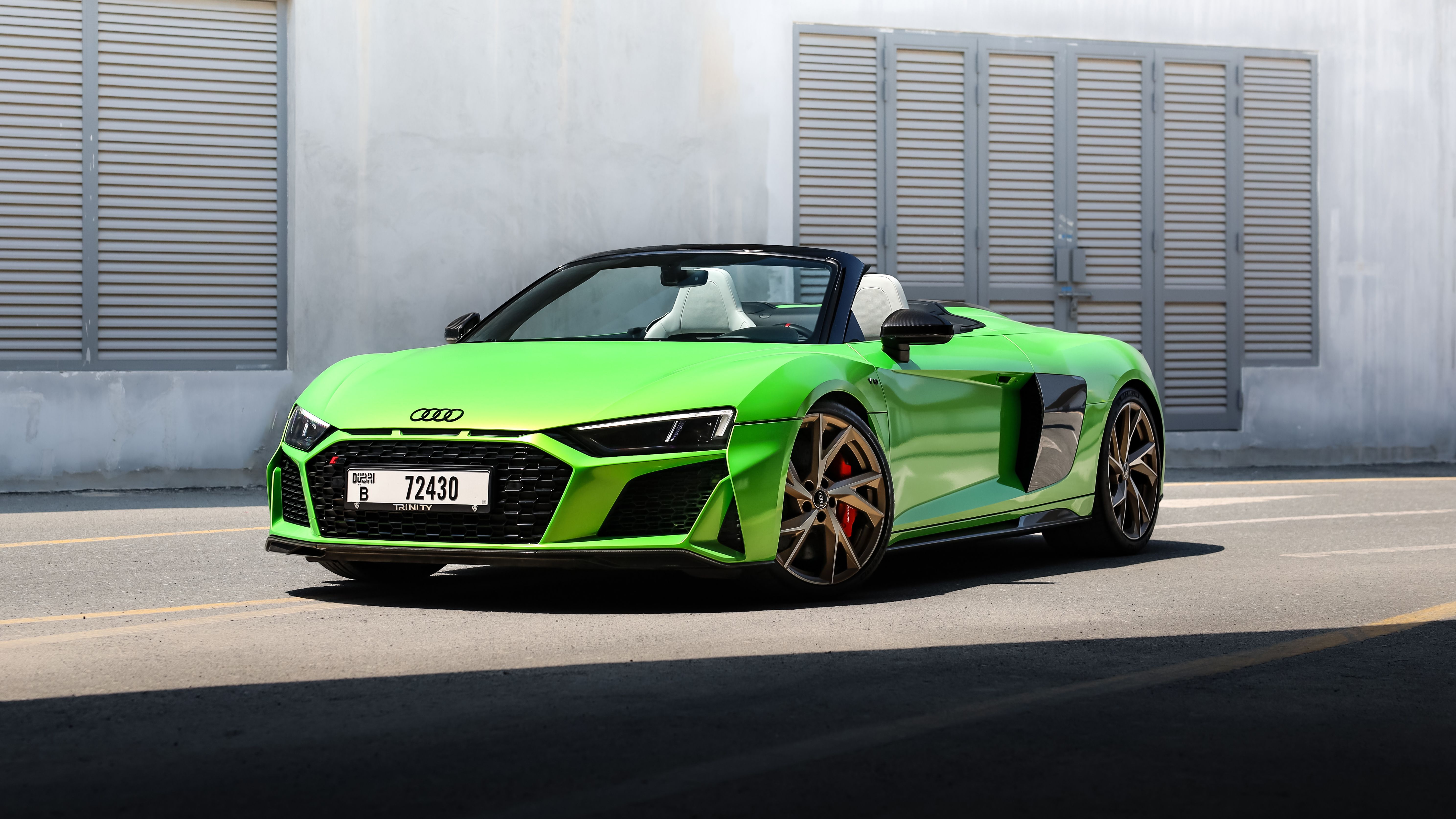 Rent Audi R8 in Dubai - rental with or without driver | Trinity Rental