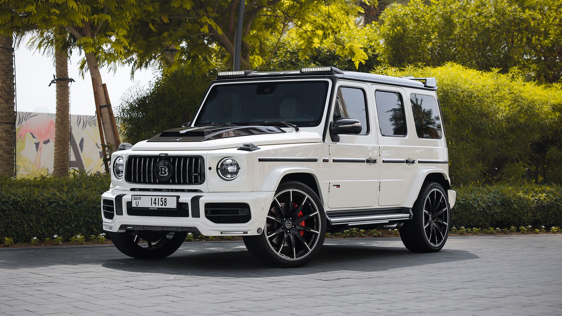 Rent Mercedes G Brabus 700 in Dubai - Rent With or Without a Driver ...