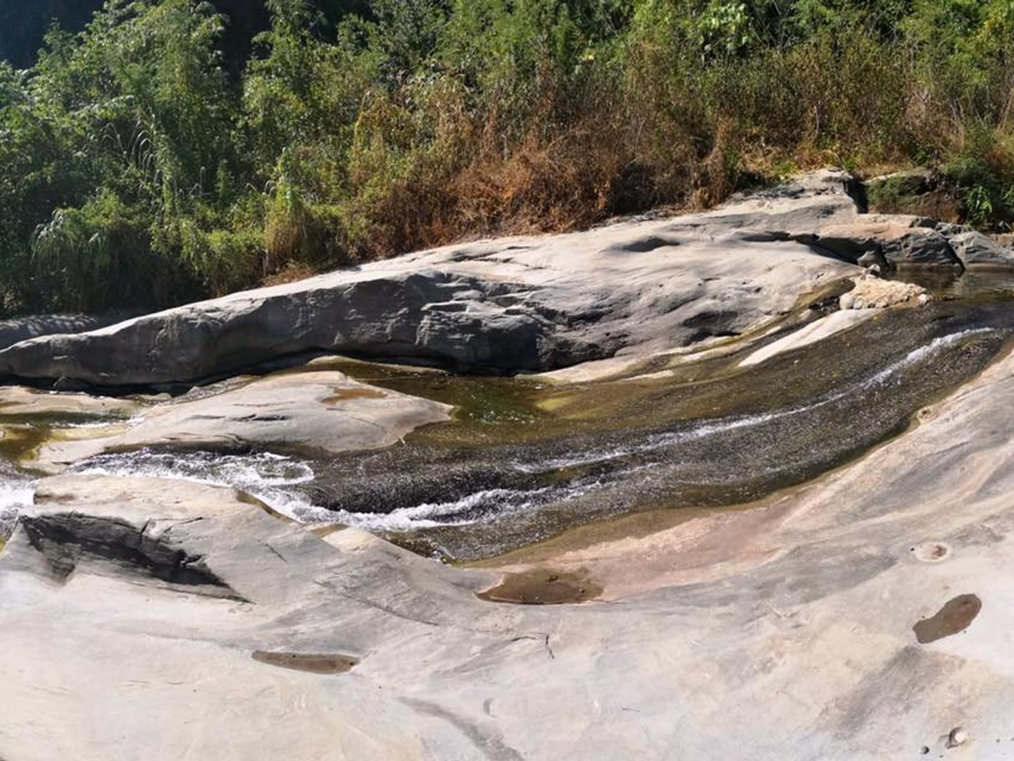 Wang Hin Ho Waterfall or Slider Waterfall | Find & View Tourist ...