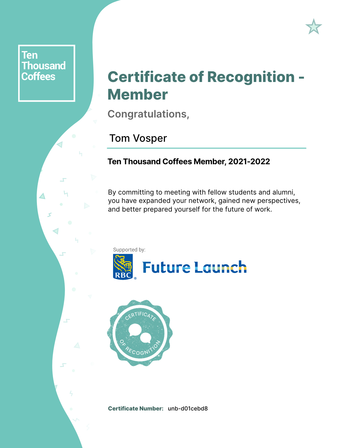 Tom Vosper - The University of British Columbia | LinkedIn