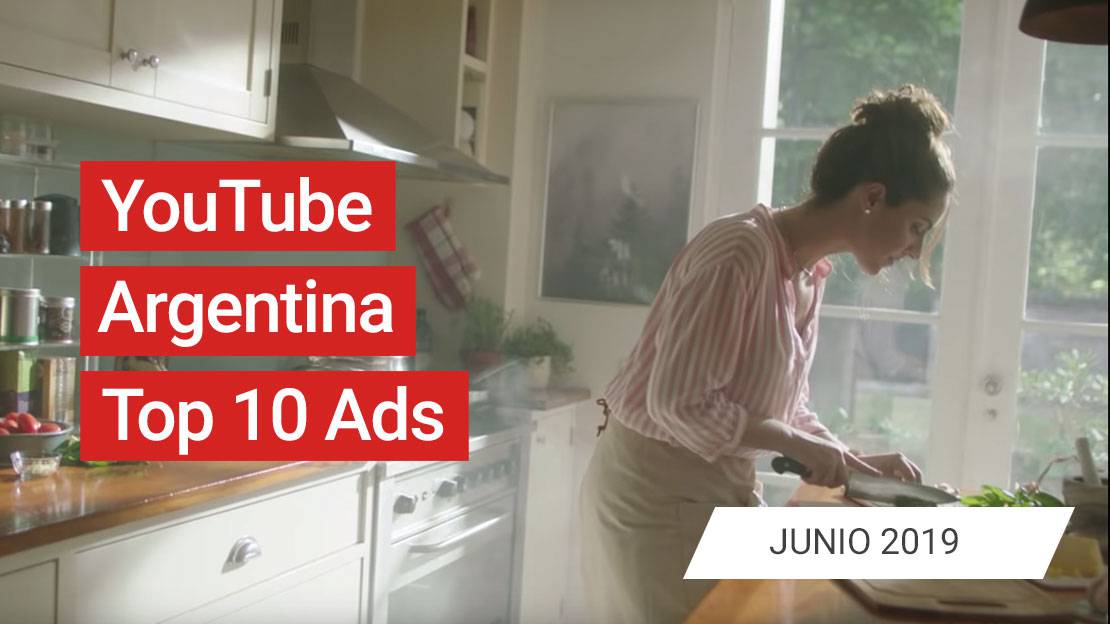 YouTube Ads Leaderboard Argentina Junio 2019