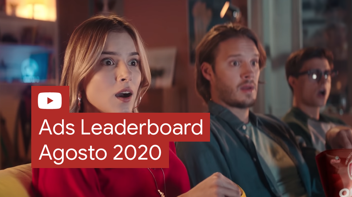 YouTube Ads Leaderboard Agosto 2020