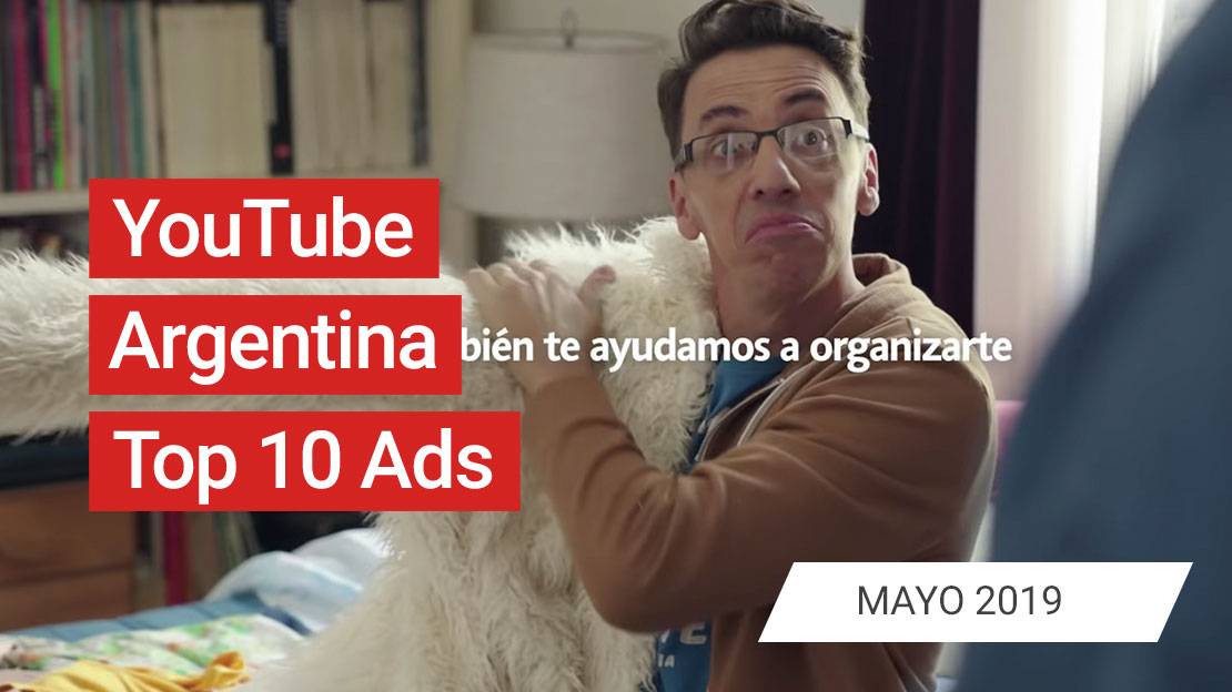 YouTube Ads Leaderboard Argentina Mayo 2019