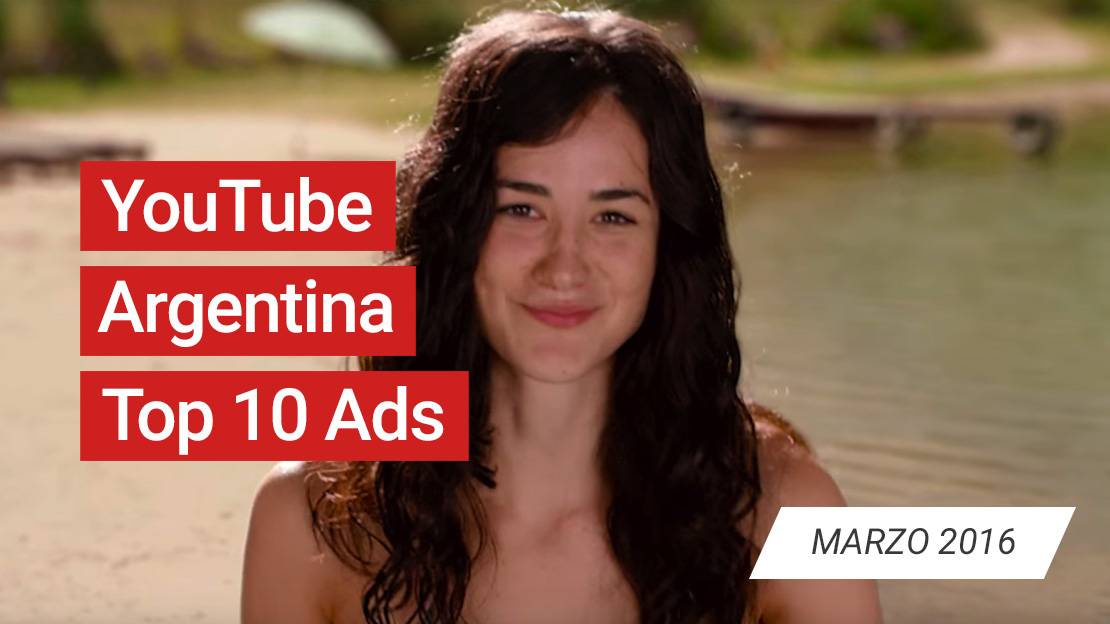 YouTube Ads Leaderboard Argentina Marzo 2016