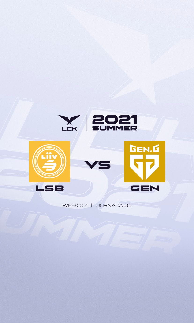 ubeat - LCK SEMANA 7, JORNADA 01 - LSB vs GEN
