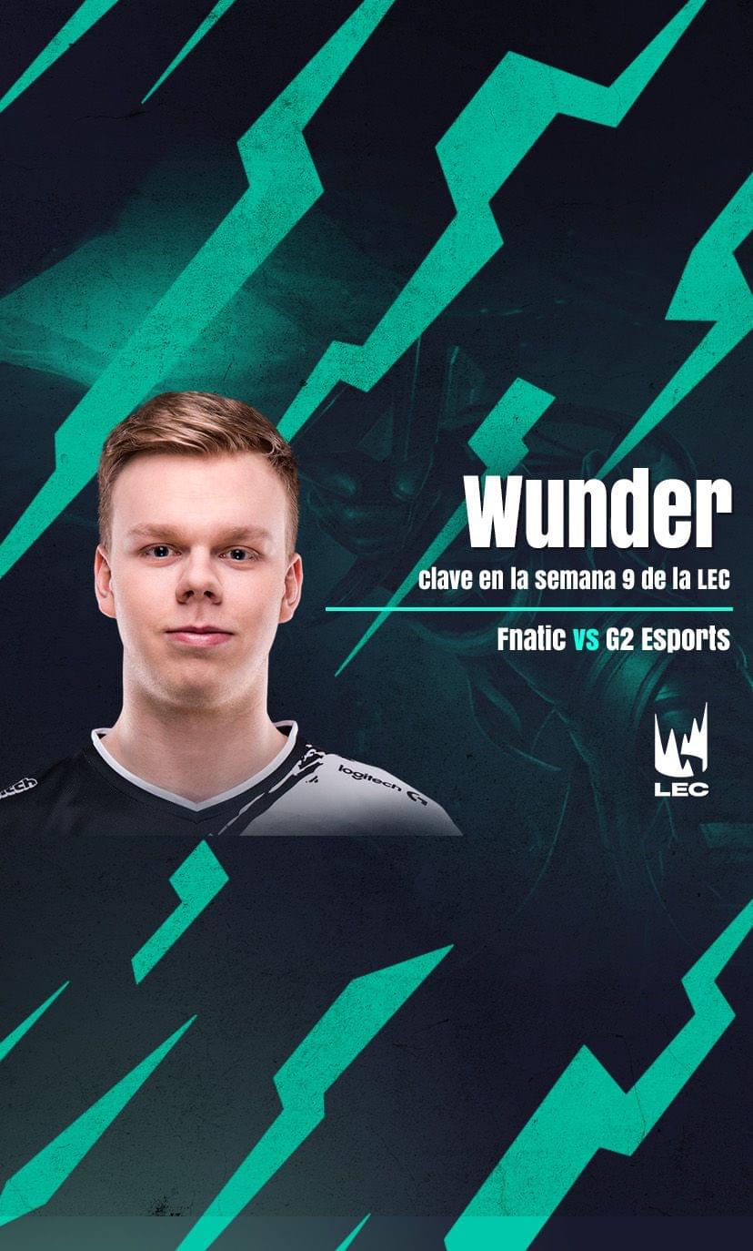 ubeat - WUNDER, el arma secreta de G2 Esports