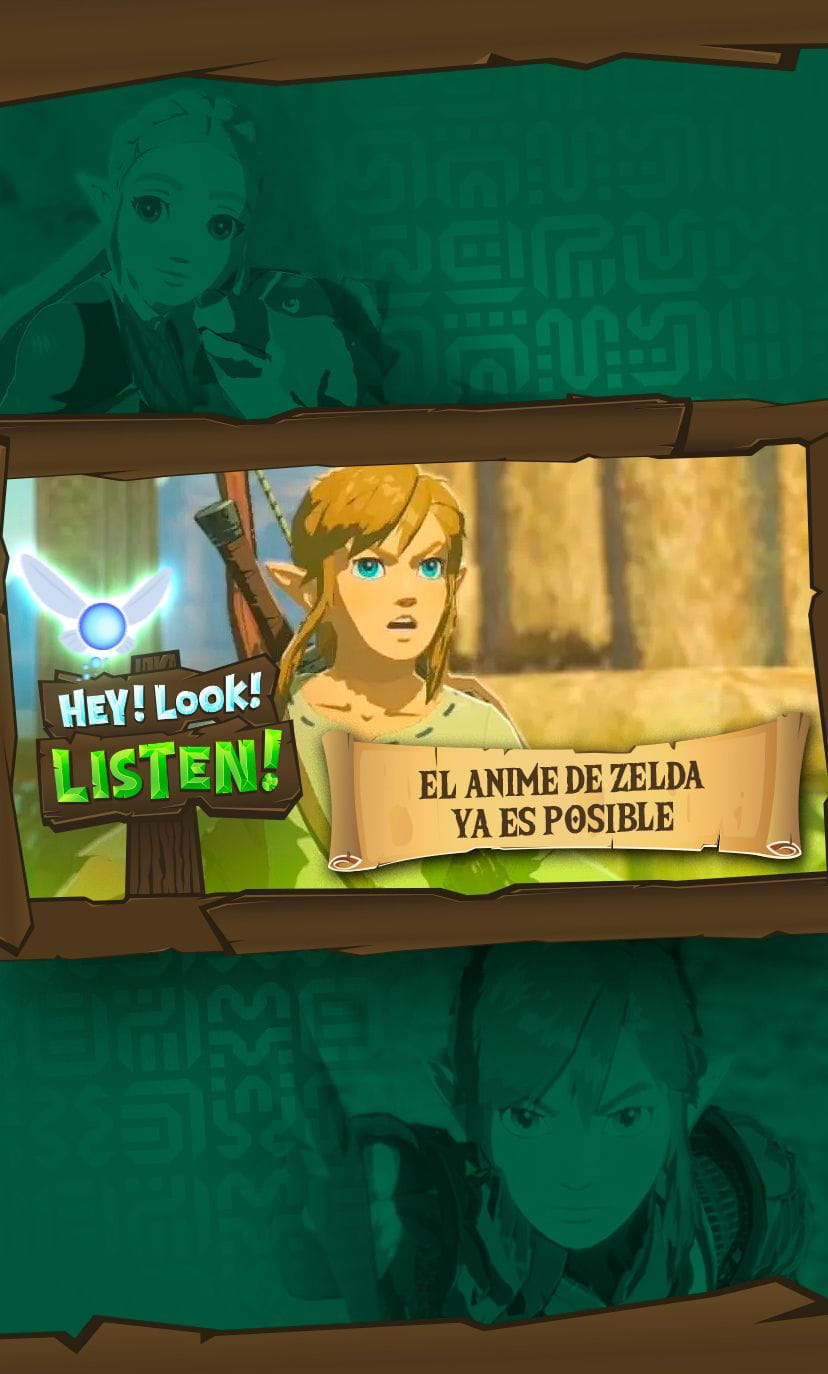 ubeat - HEY! LOOK! LISTEN!: "El anime de Zelda ya es posible"