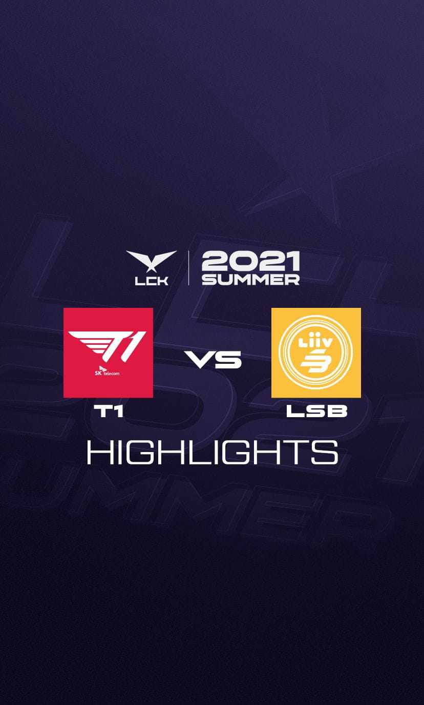 ubeat - LCK HIGHLIGHTS SEMANA 11, JORNADA 02 - T1 vs LSB