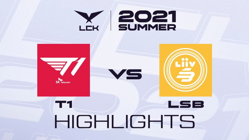 ubeat - LCK HIGHLIGHTS SEMANA 7, JORNADA 03 - T1 vs LSB