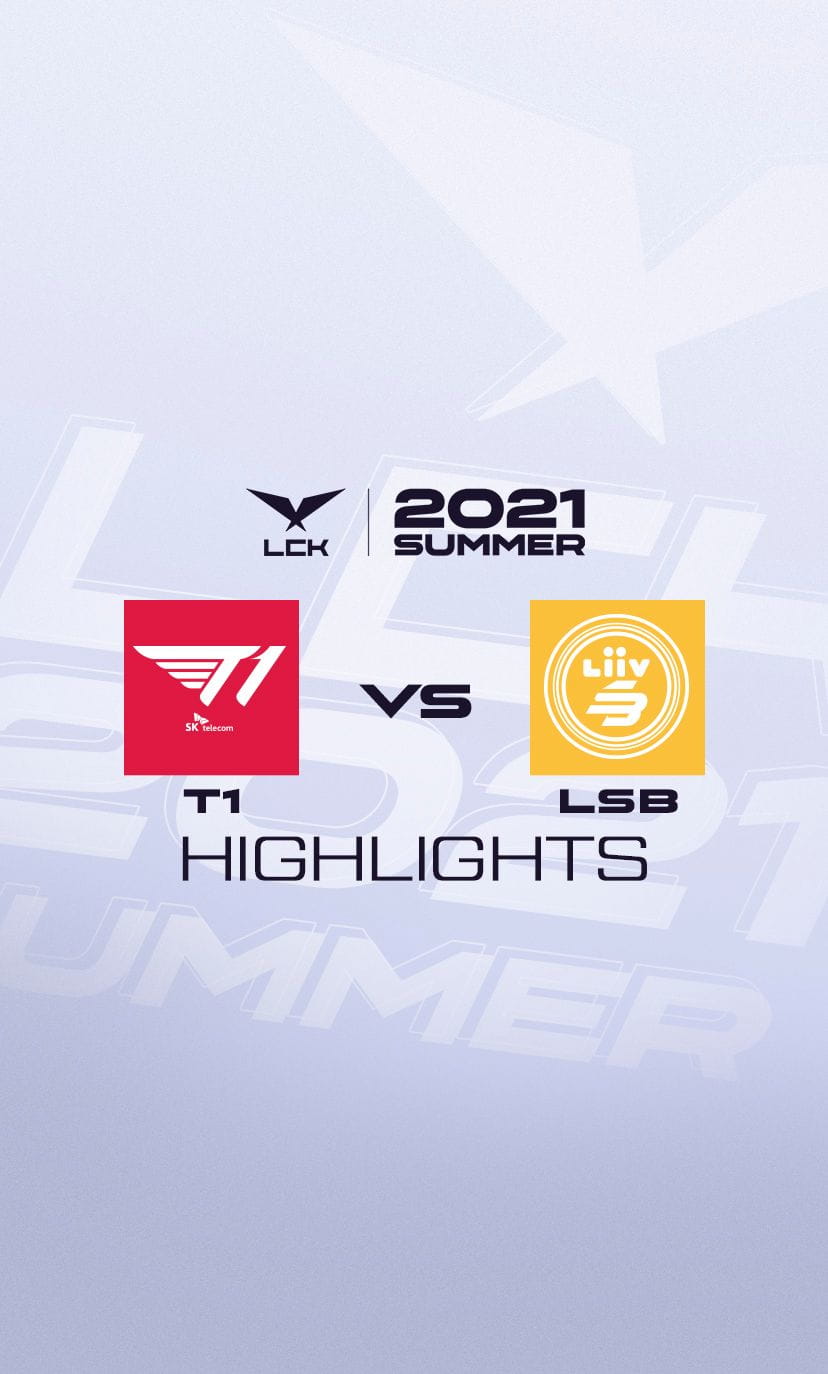 ubeat - LCK HIGHLIGHTS SEMANA 7, JORNADA 03 - T1 vs LSB
