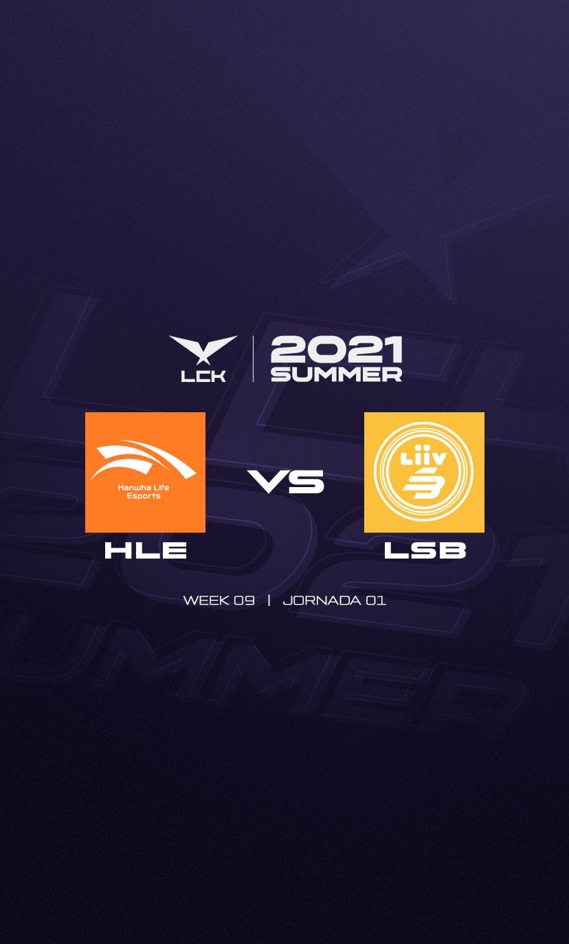ubeat - LCK SEMANA 9, JORNADA 01 - HLE vs LSB