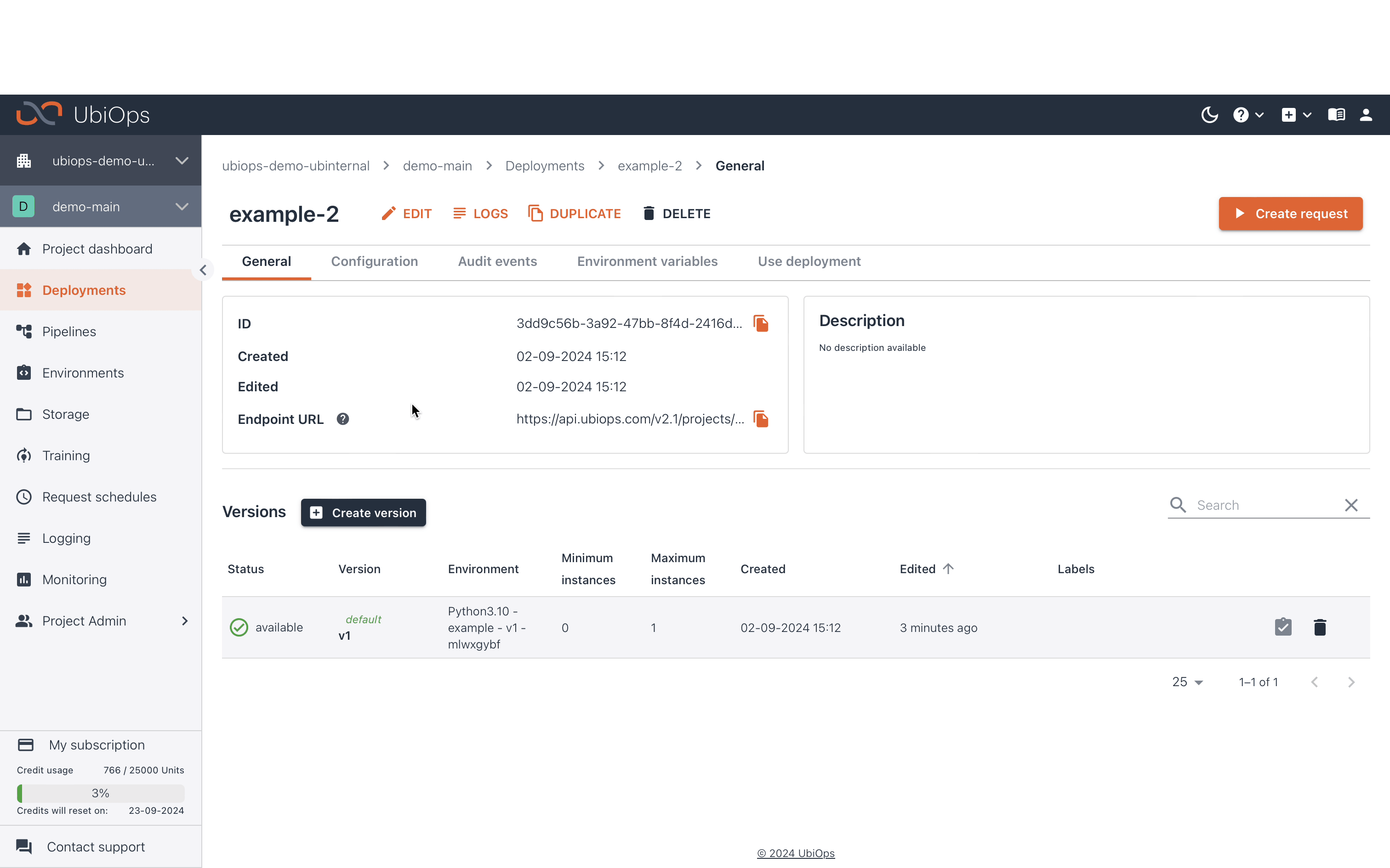 Environment Variables UbiOps Technical Documentation